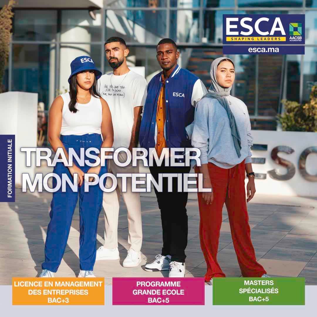 Admissions Formation Initiale | ESCA École de Management